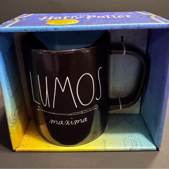 Rae Dunn | Dining | Rae Dunn X Harry Potter Lumos Maxima Mug Changes ...
